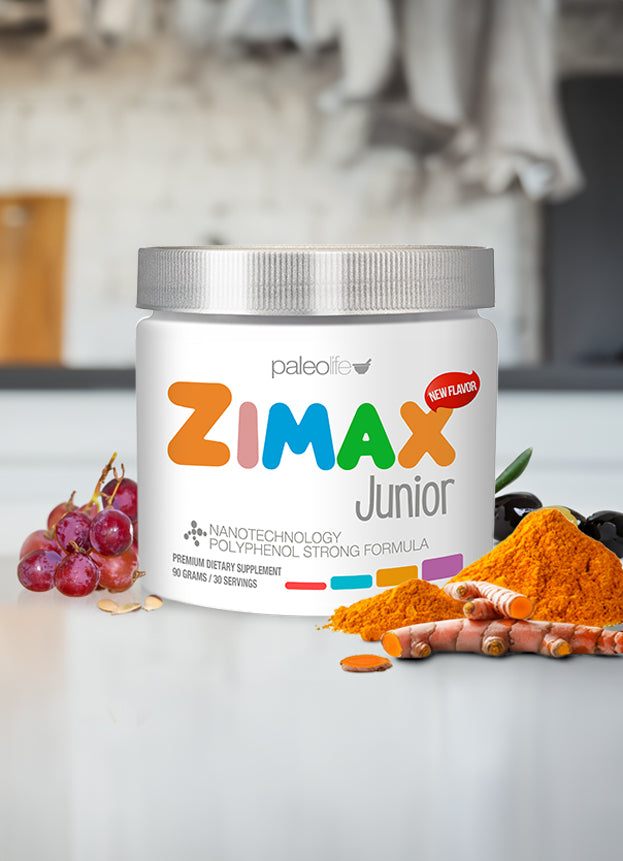 Zimax Junior Antioxidante Natural ¡Nuevo! – Paleolife