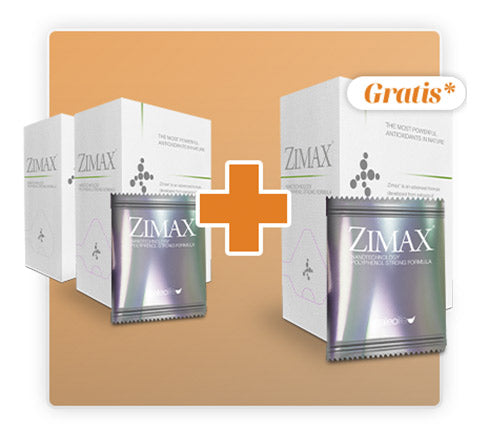 3 Zimax® Antioxidante en Sobres – Paleolife